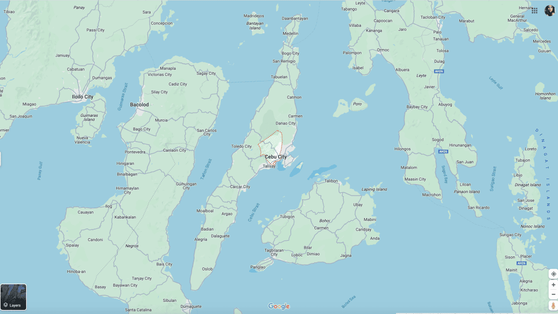 Cebu Map - Explore Cebu with the Comprehensive Cebu Map