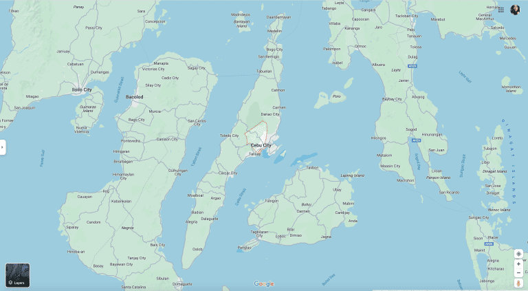 Cebu Map - Explore Cebu with the Comprehensive Cebu Map