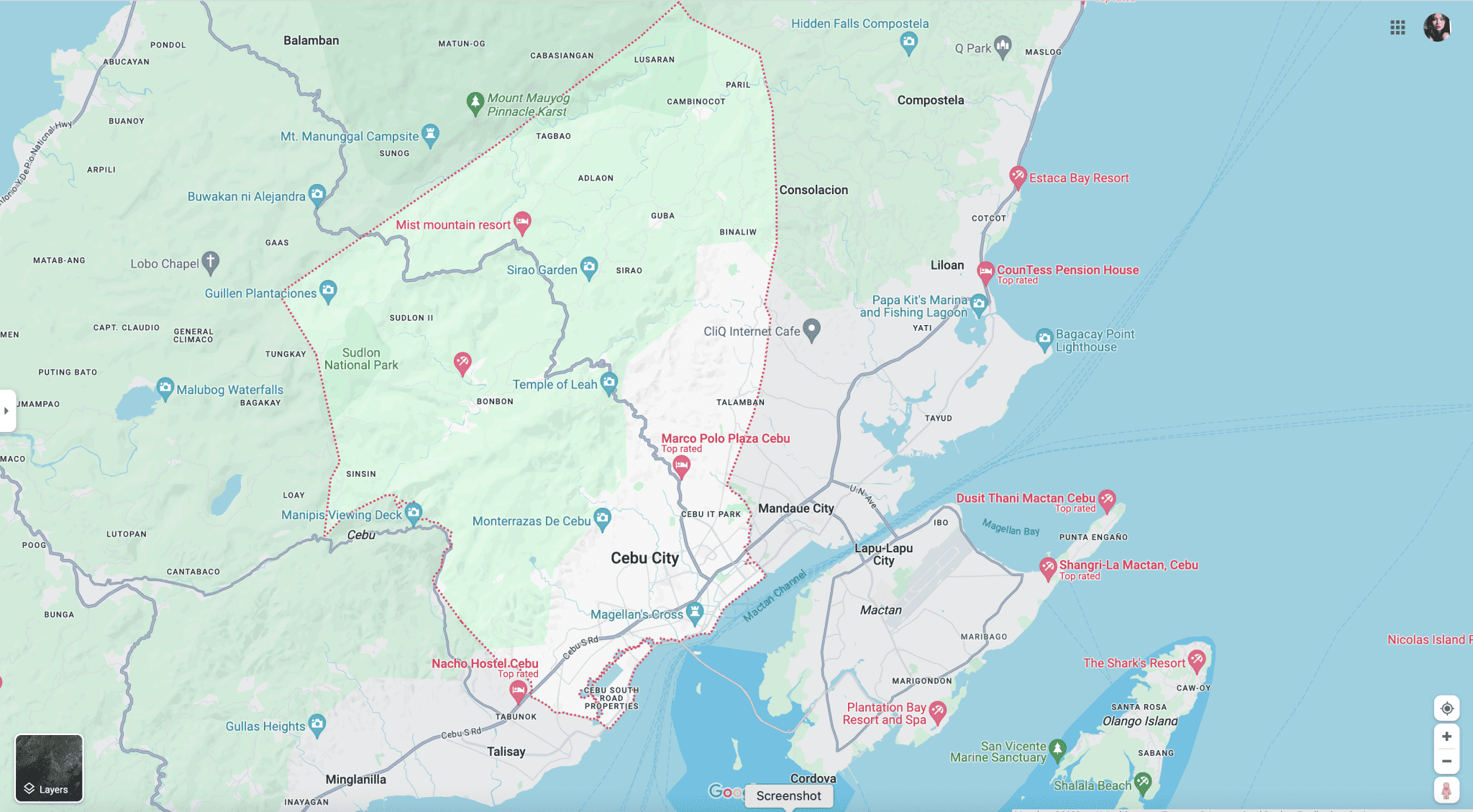 Cebu Map - Explore Cebu with the Comprehensive Cebu Map