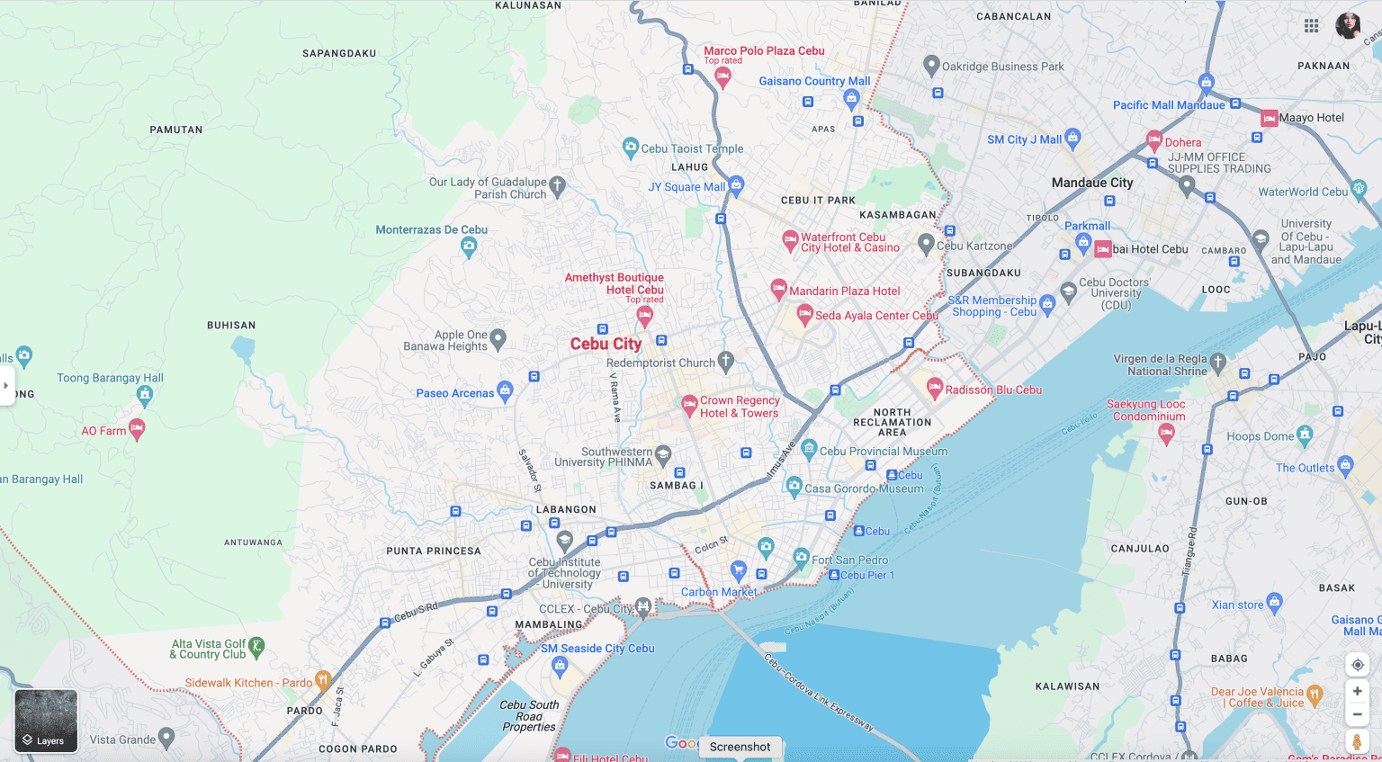 Cebu Map - Explore Cebu with the Comprehensive Cebu Map