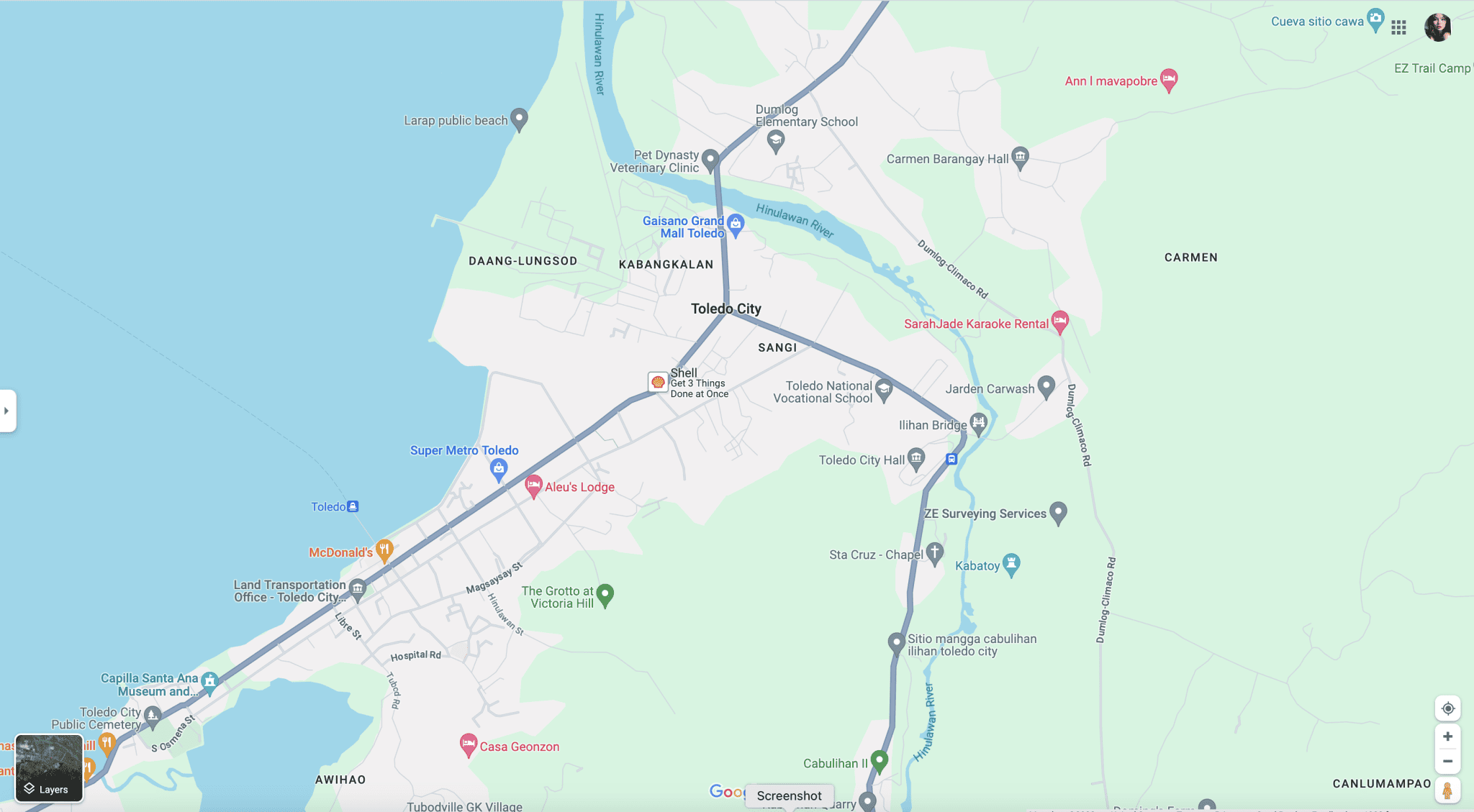 Cebu Map - Explore Cebu with the Comprehensive Cebu Map