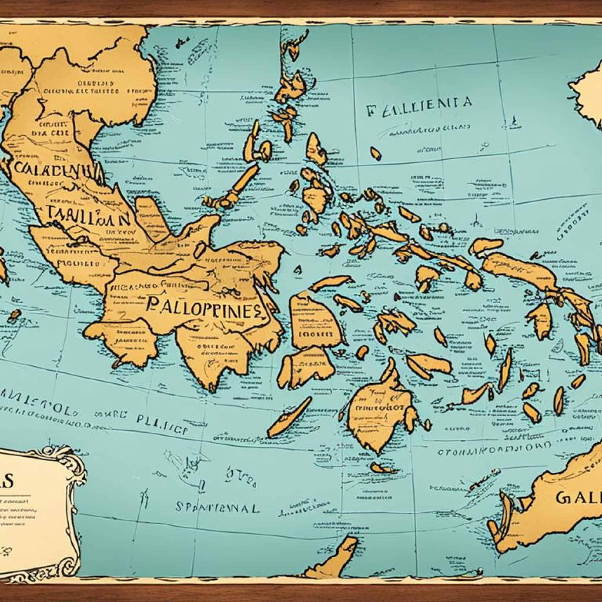 Explore Creative Map Of The Philippines Drawing