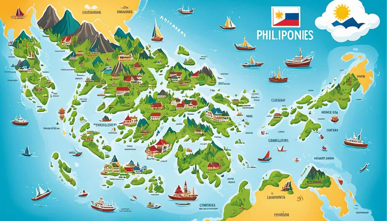 Explore Creative Map Of The Philippines Drawing
