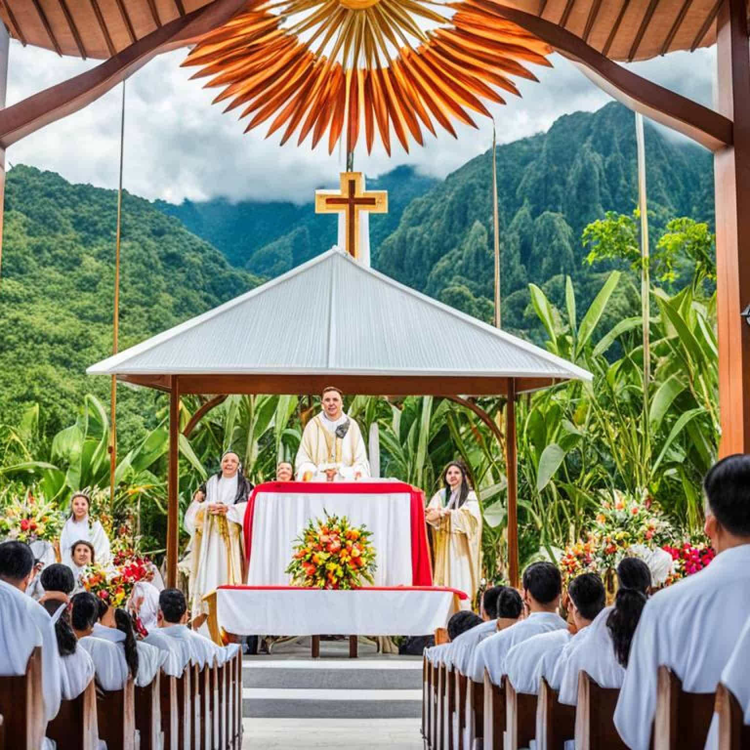 First Catholic Mass Location in the Philippines