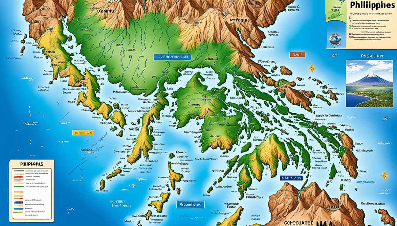 Detailed Map of the Philippines Picture Guide