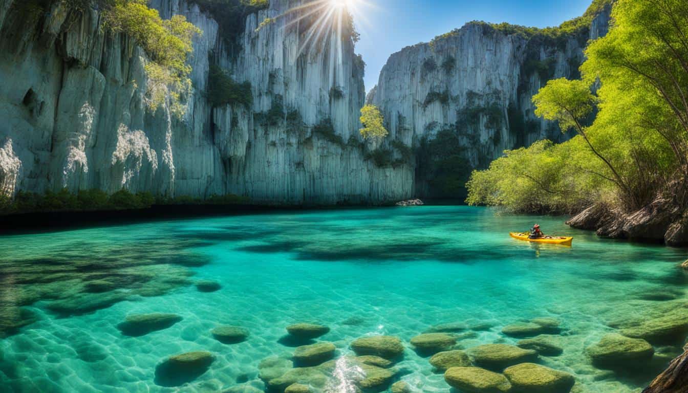 Explore Small Lagoon in El Nido, Palawan Philippines