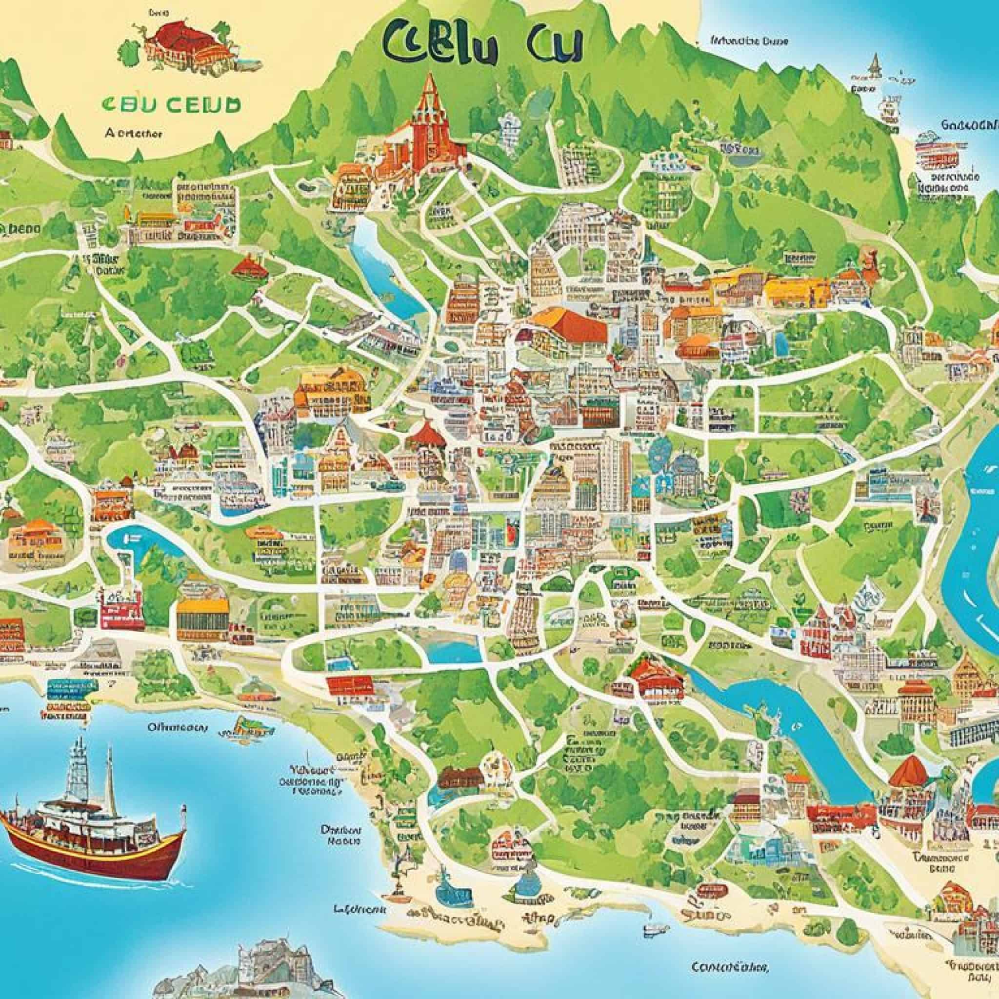 Explore Cebu on the Philippine Map - Travel Guide