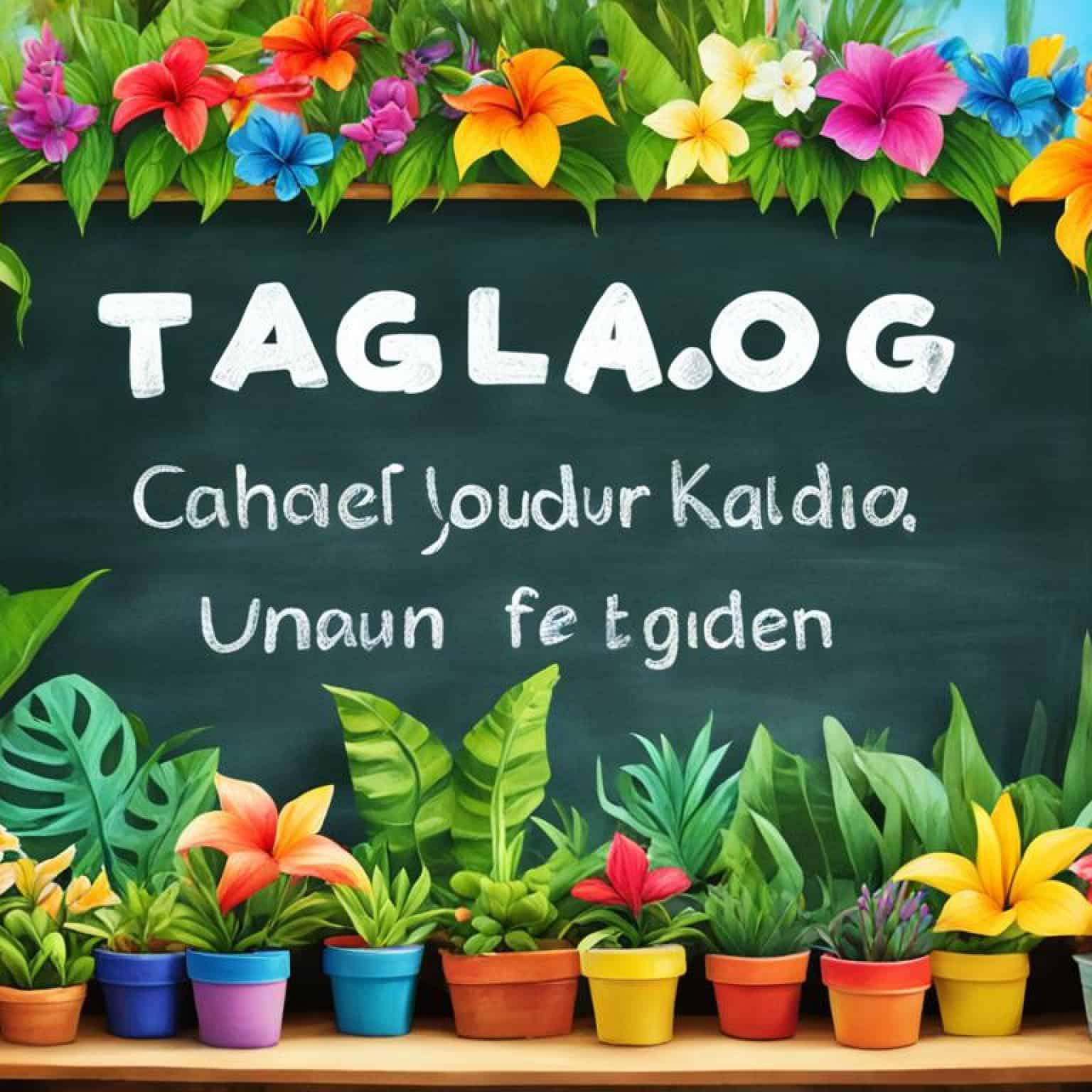 Easy English to Tagalog Words Translation Guide