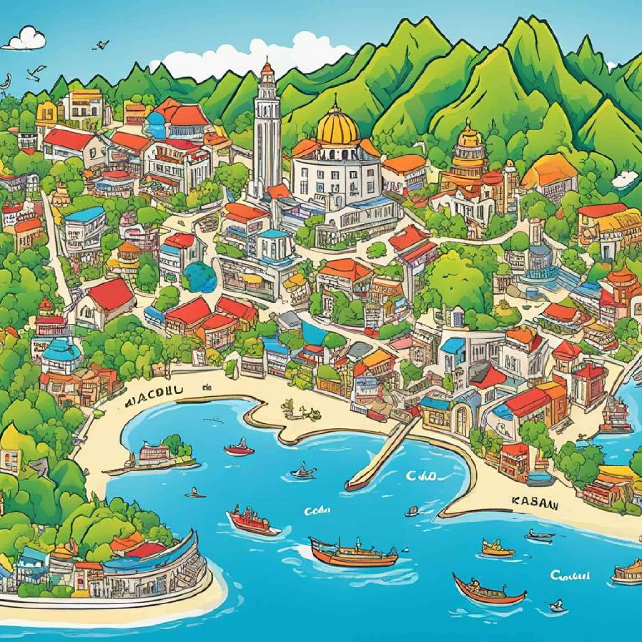 Cebu Map Philippines - Explore the Island Easily