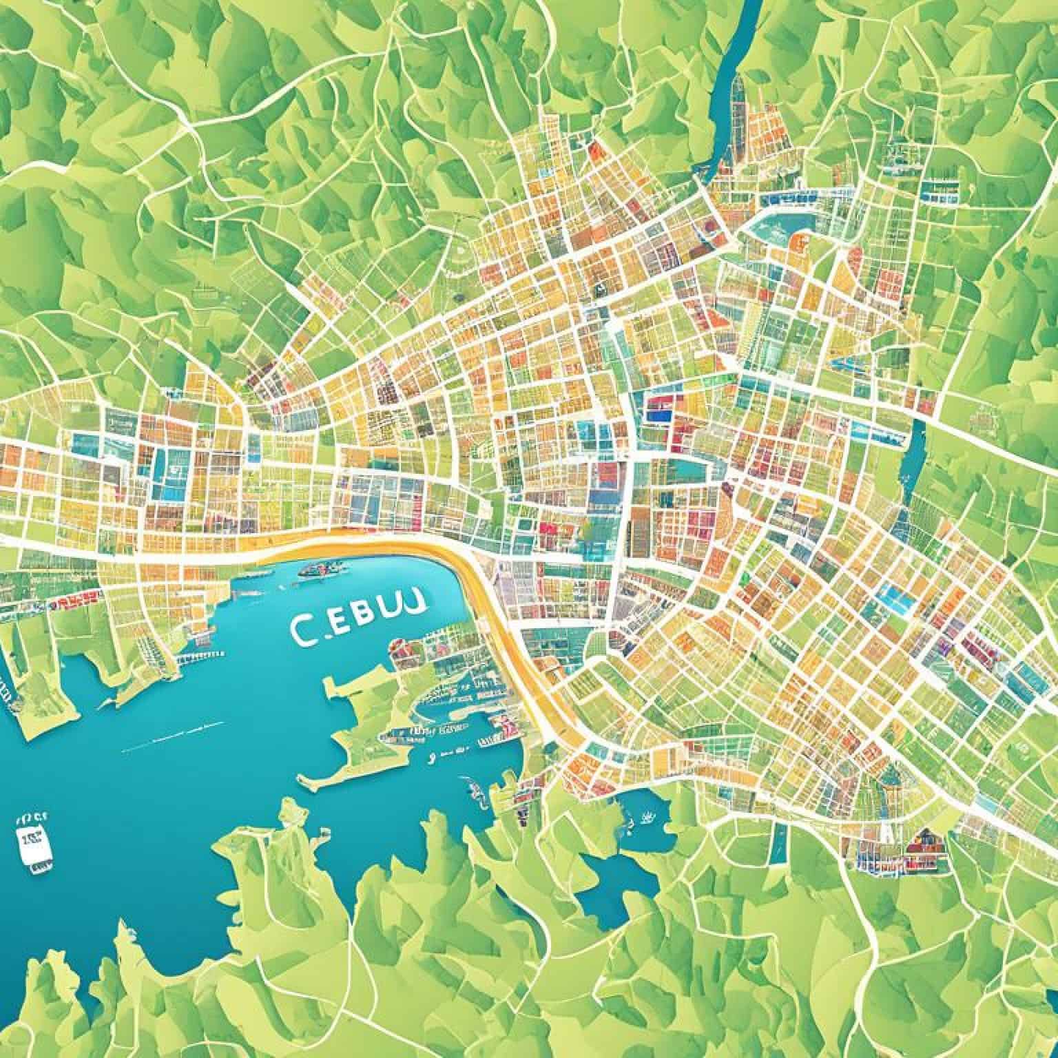 Cebu Municipality Map - Detailed Area Guide