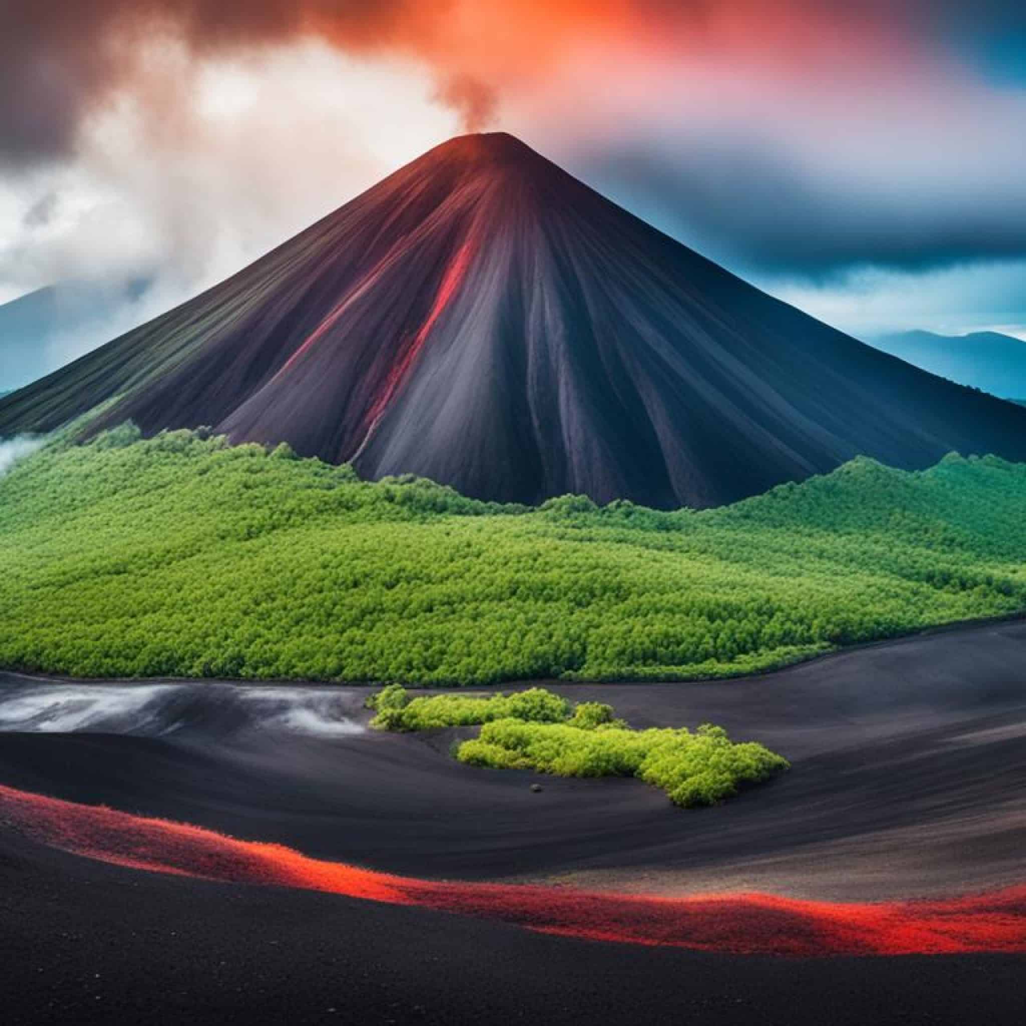 Exploring Cinder Cone Volcano in the Philippines