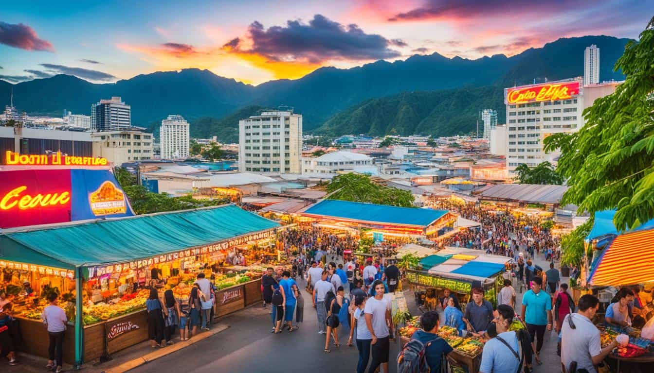 Exploring Vibrant Lifestyle in City in Cebu